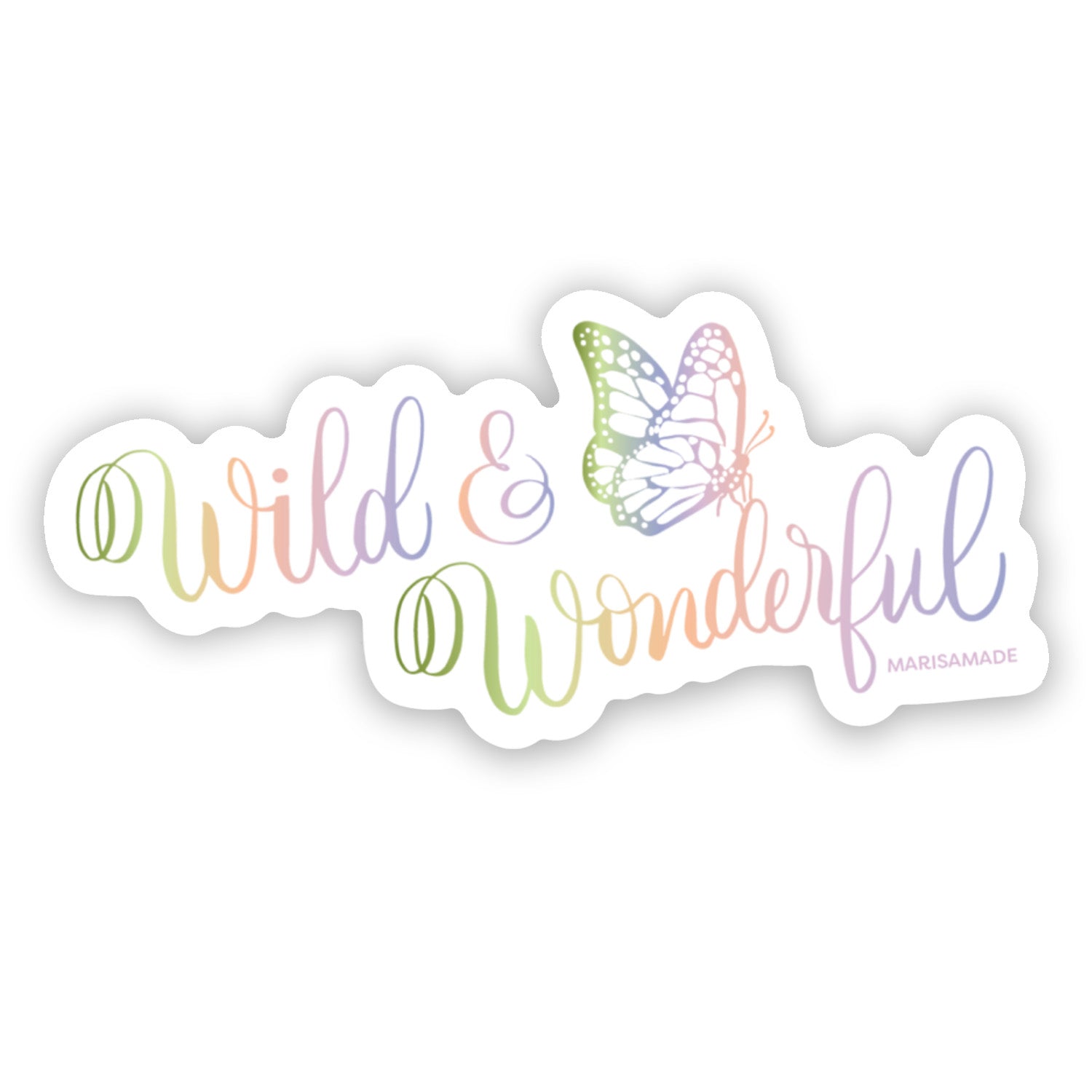 Wild & Wonderful Sticker – MarisaMade
