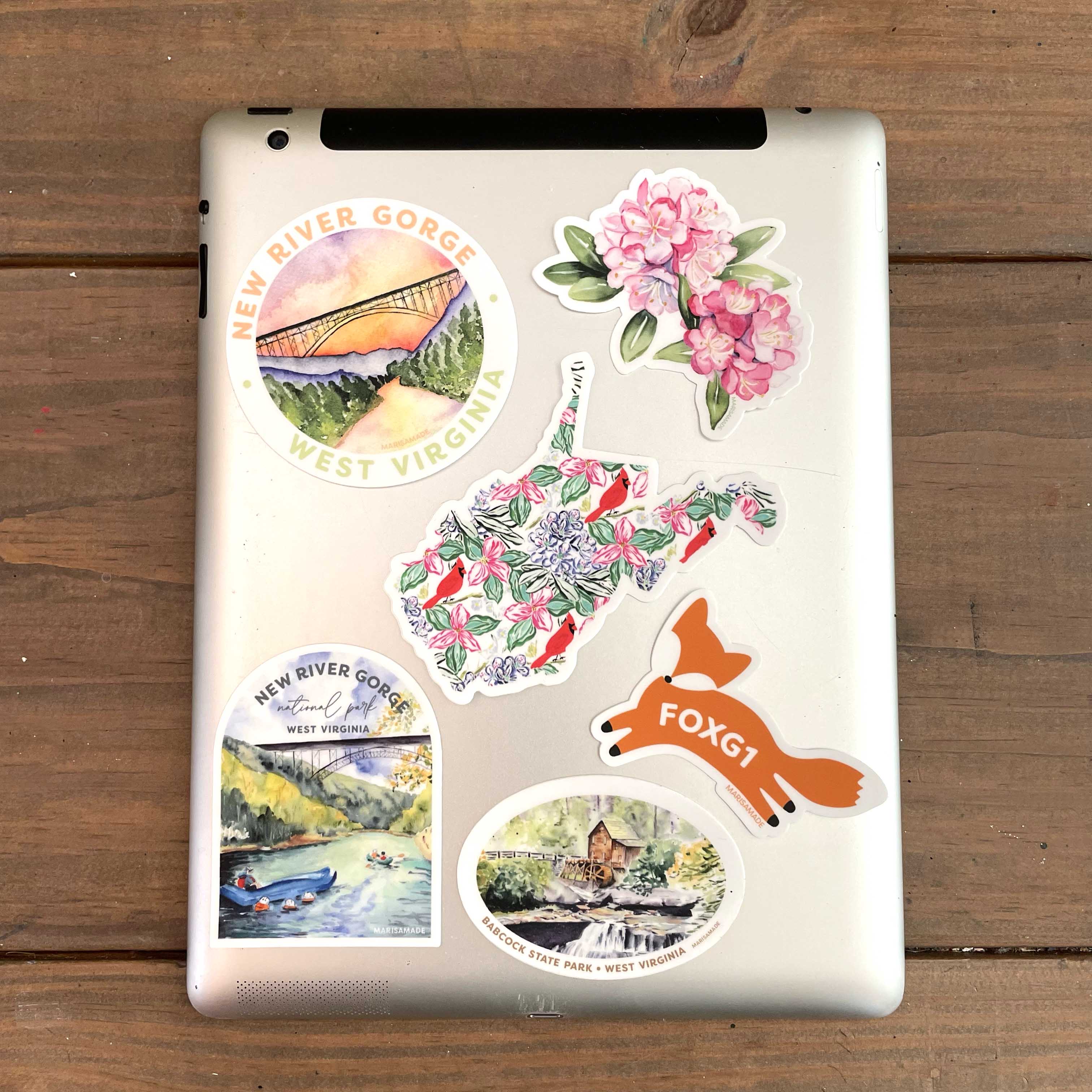 New River Gorge National Park Rafting Sticker – MarisaMade