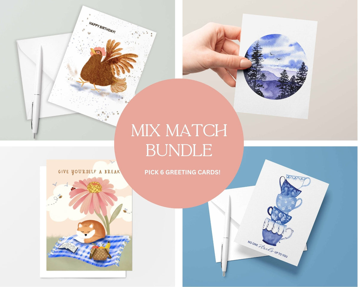 Mix Match Card Bundle – MarisaMade