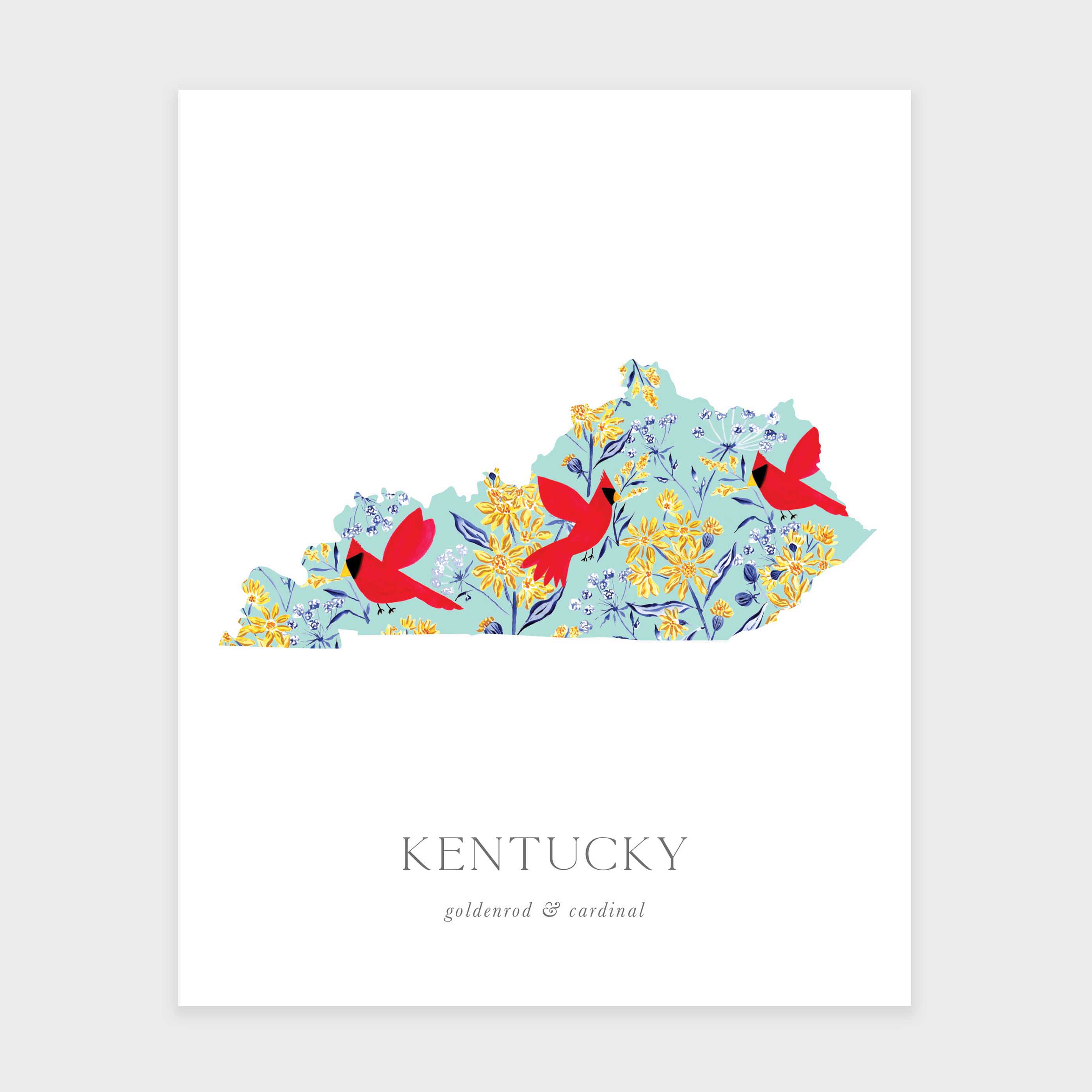 Kentucky State Flower Art Print – MarisaMade