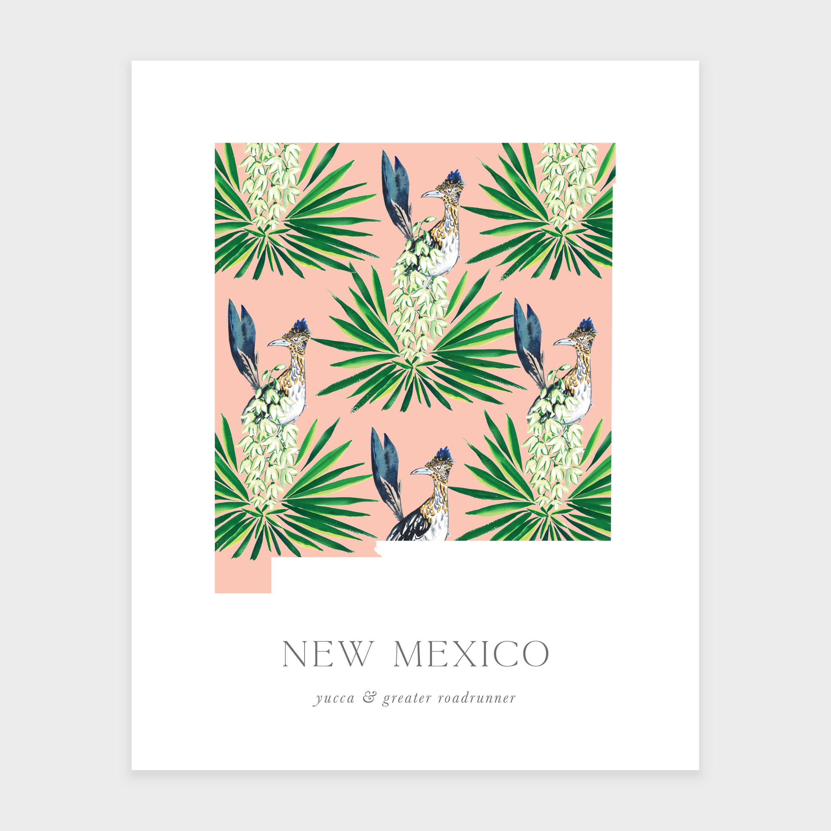 New Mexico State Flower Art Print – MarisaMade