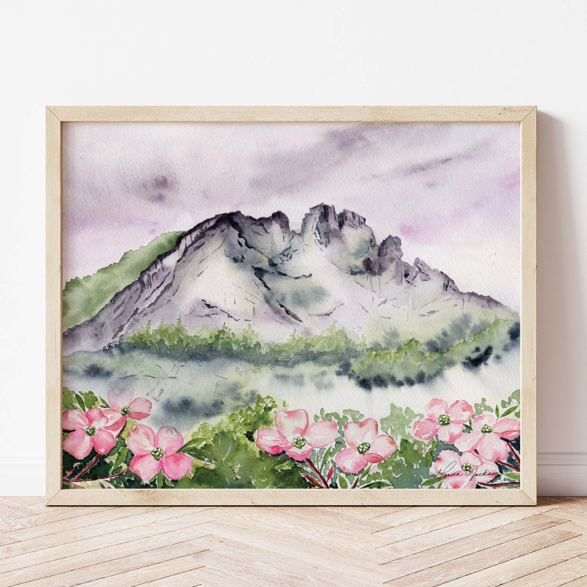 Seneca Rocks WV Art Print – MarisaMade