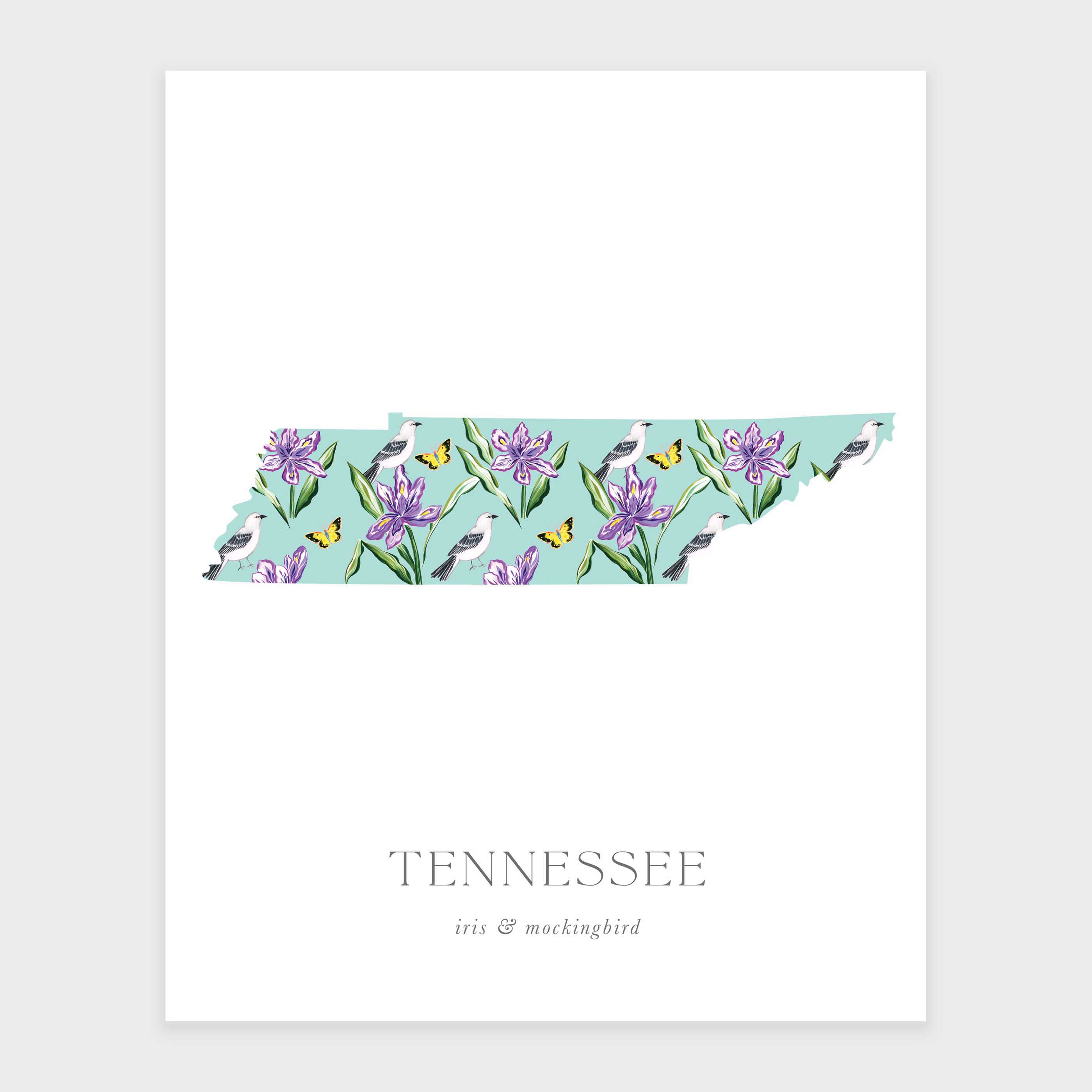 Tennessee State Flower Art Print – MarisaMade
